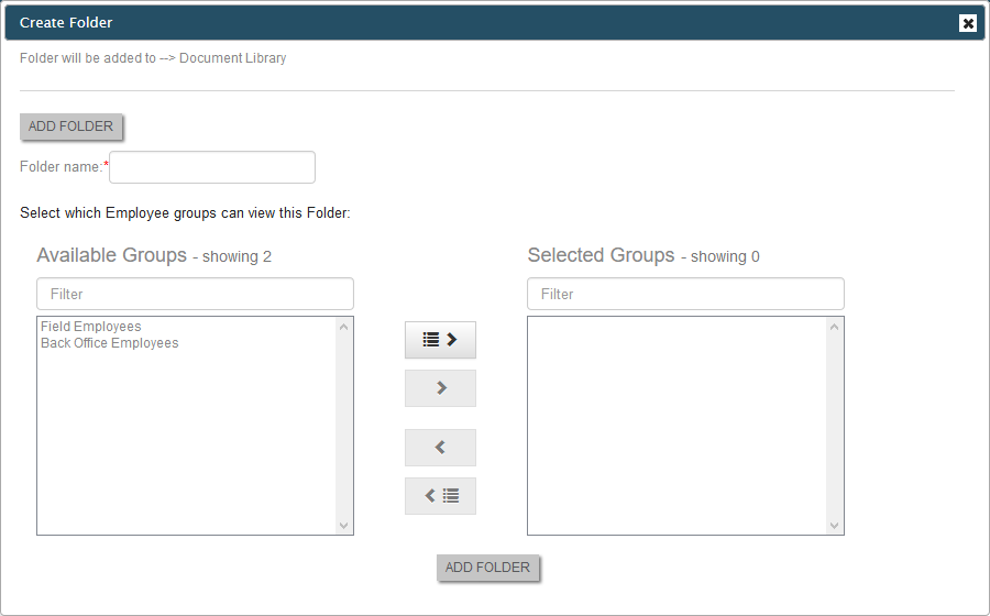 Create a New Folder in Folder