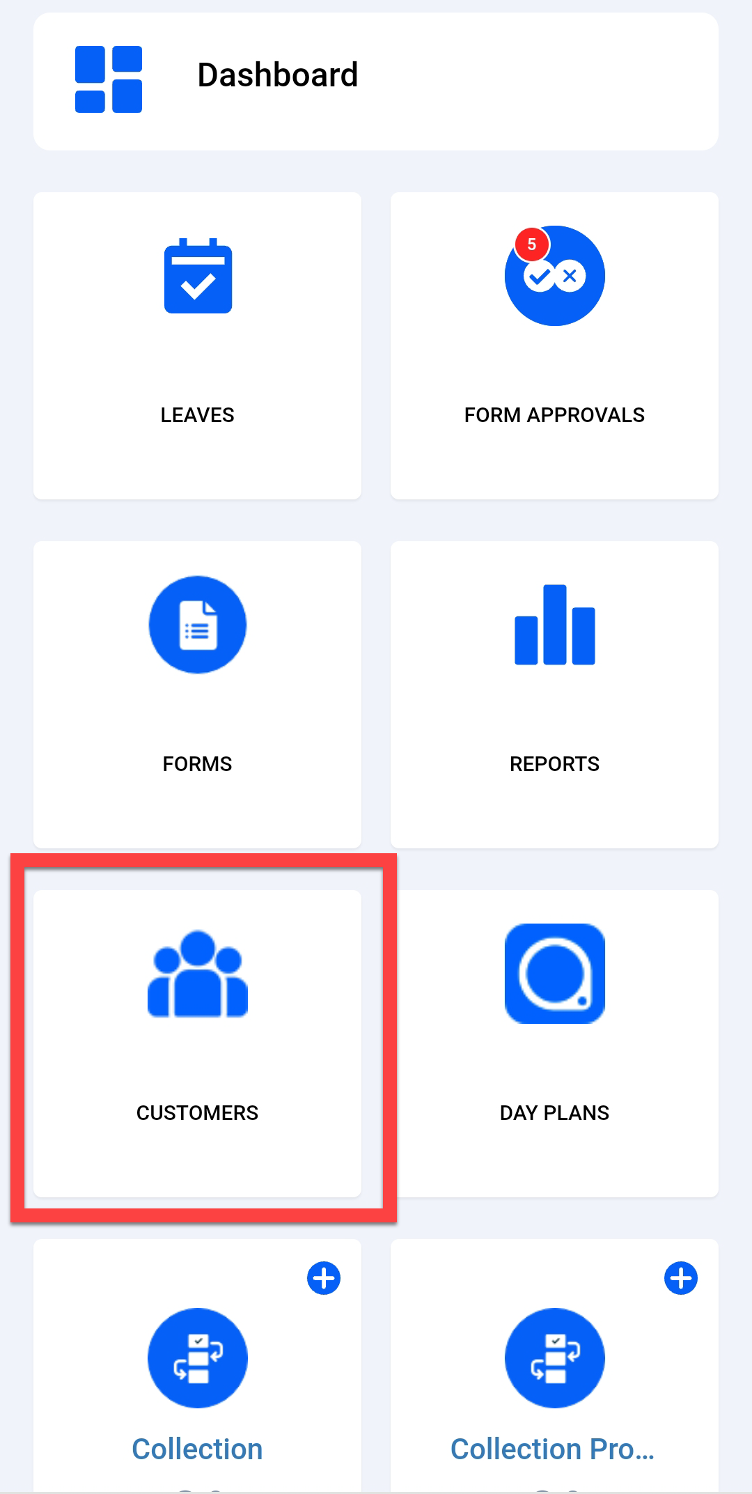 Perform A Customer Activity