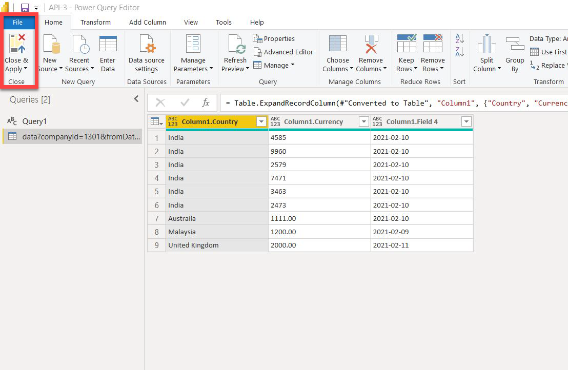 Power BI Integration